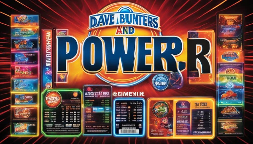 Dave and Busters Game Prices Explained